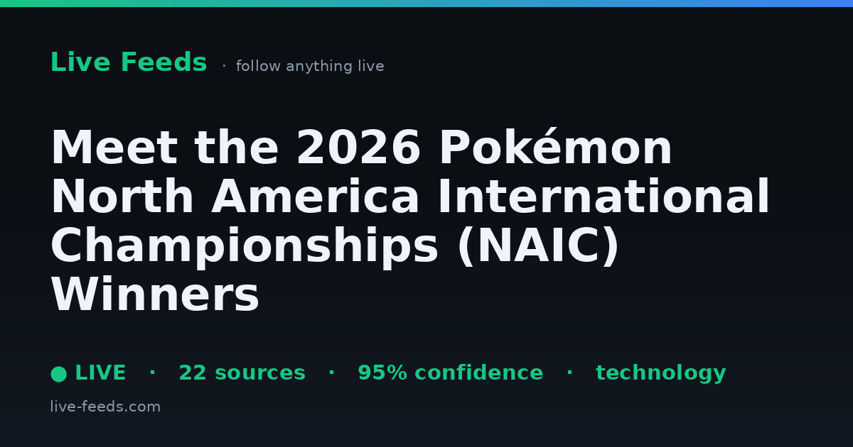 Meet the 2026 Pokémon North America International Championships (NAIC ...