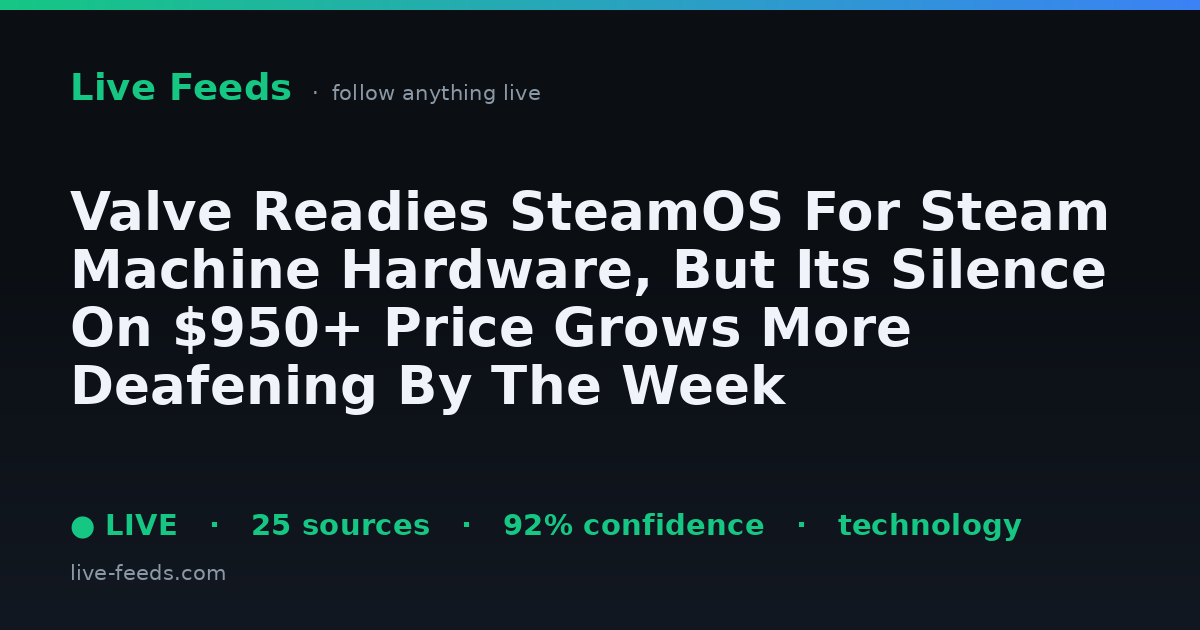 Valve Readies SteamOS For Steam Machine Hardware, But Its Silence On ...